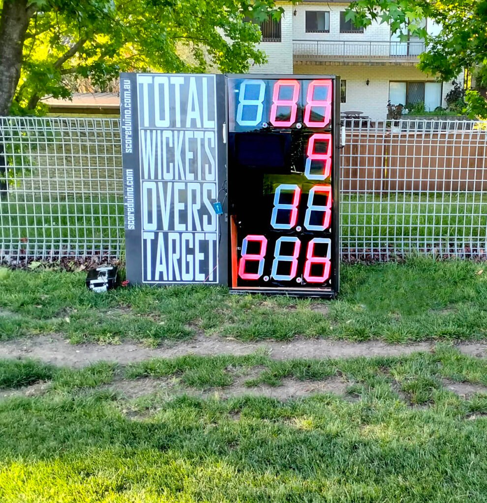 10 Inches SCOREC- Cricket Scoreboard Gallery - Scoreduino Cricket and ...